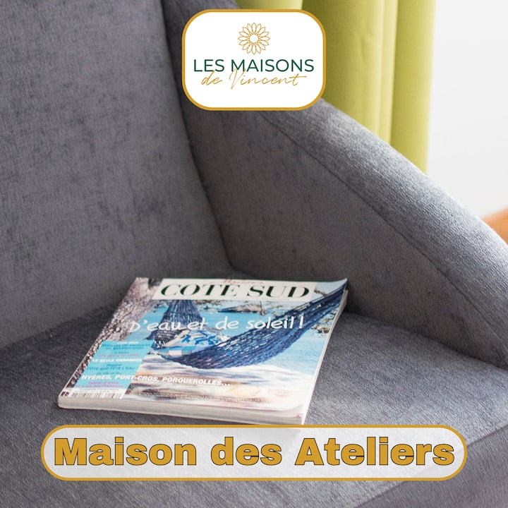 Maison Des Ateliers - Parking, Clim, Terrasse - Arlés