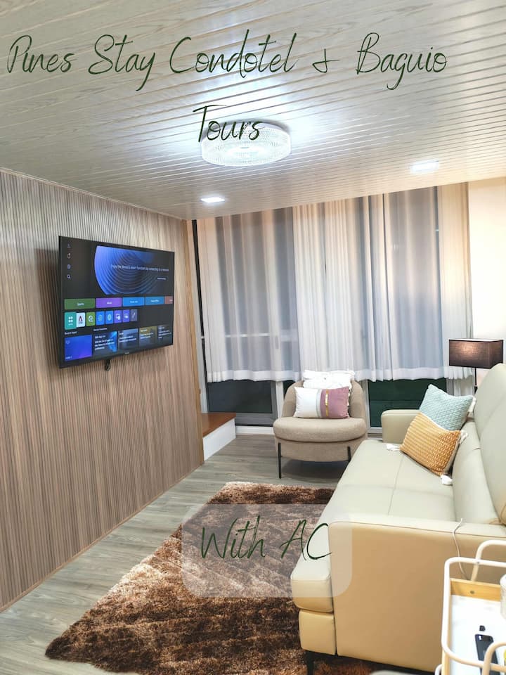 Loft Type W/ Ac W/ Pool. W/ Gym And Free Parking - Baguio