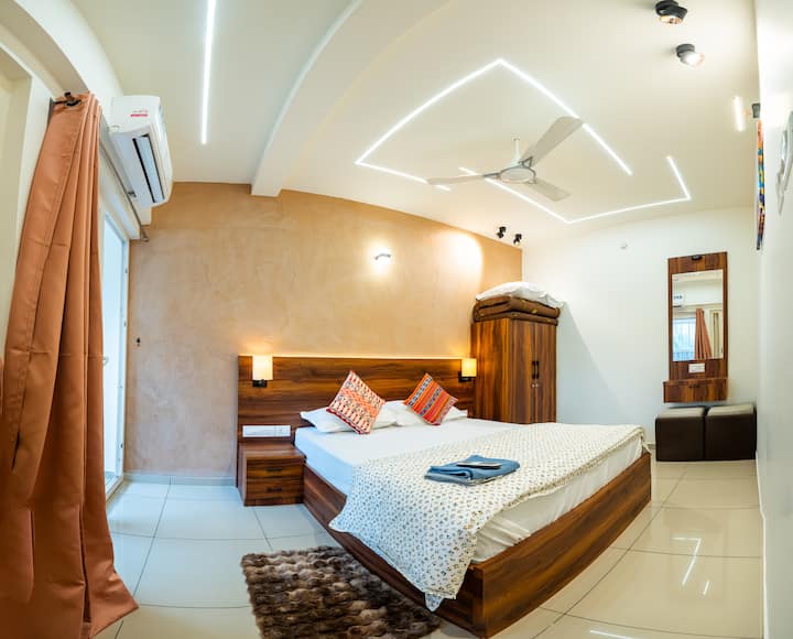 Modern 1bhk Near Guruvayur Temple· Ac·free Parking - Guruvayur