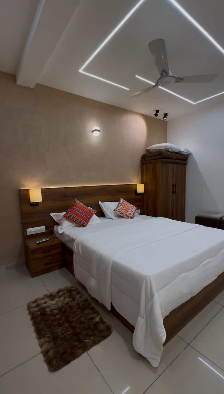Modern 1bhk Near Guruvayur Temple· Ac·free Parking - Guruvayur