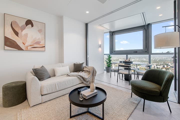 Stylish 1br Retreat With Stunning High-rise Views - オーストラリア