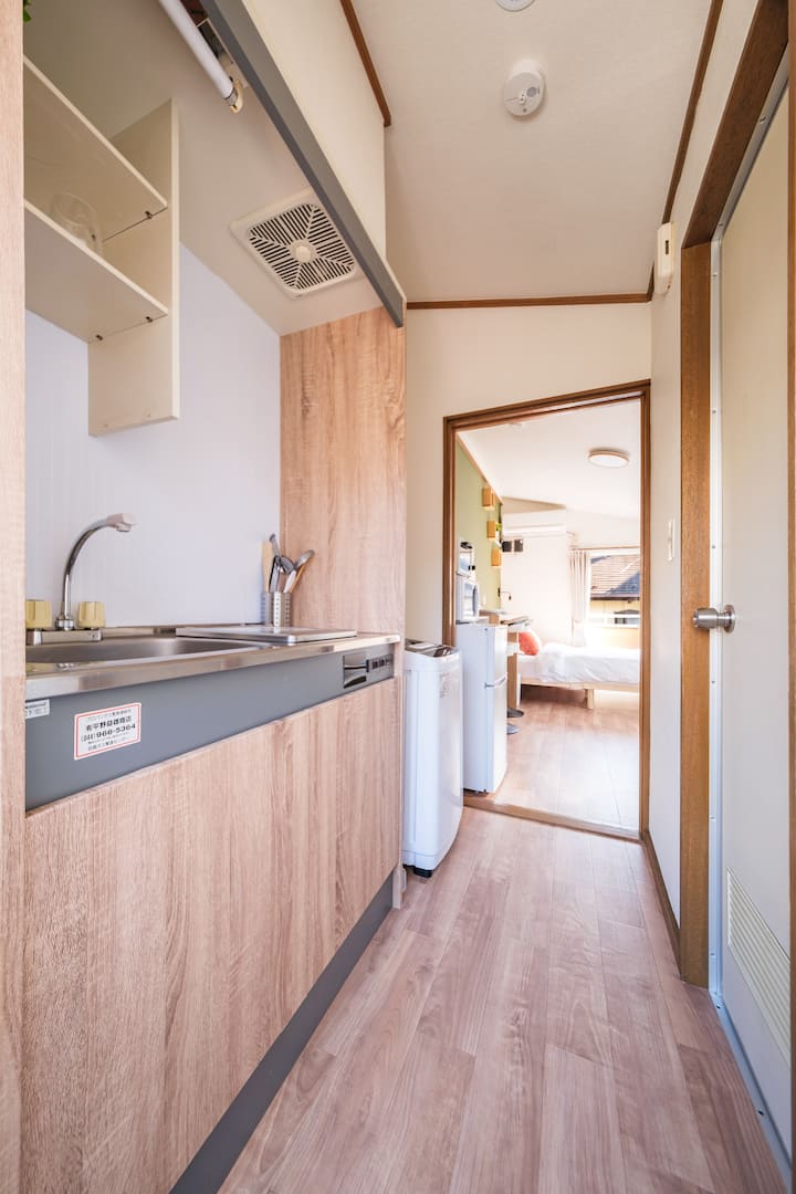 3 Min Walk/ Long Stay/ 2 Guests/ Shops Nearby - Tama
