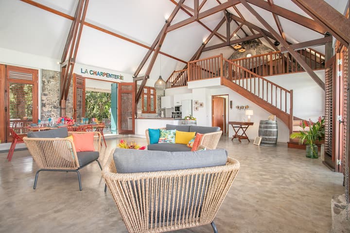 La Charpenterie, Habitation De Charme Avec Piscine - Le Morne Rouge