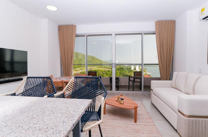 Apartamento De Lujo En Santa Marta | Vista Al Mar - Taganga