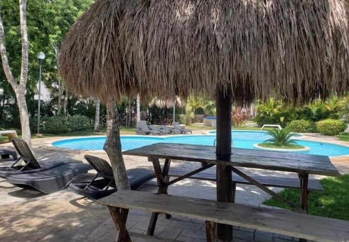 Relájate En El Caribe: Casa En Playa Del Carmen - Cozumel