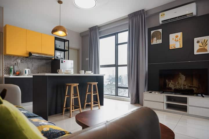 Warm Wood 1br @ Liberty Arc | 5km To Kl City - Hulu Langat