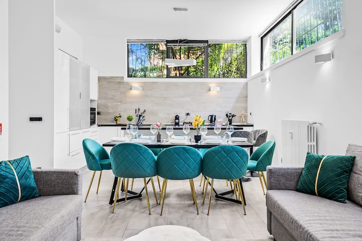 [Jacuzzi Milano House] Private Free Parking - ميلانو