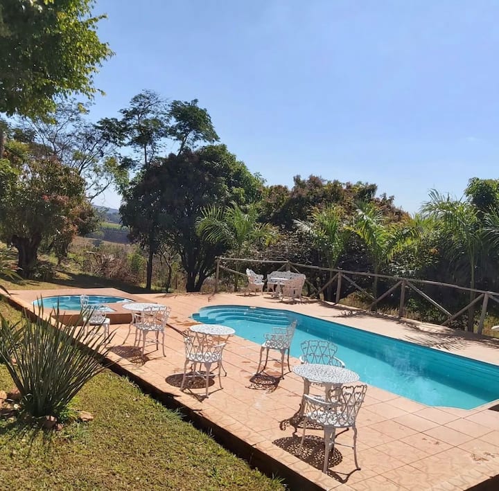 Sítio Com Vista Incrível E Lazer Para Sua Família! - Florestal