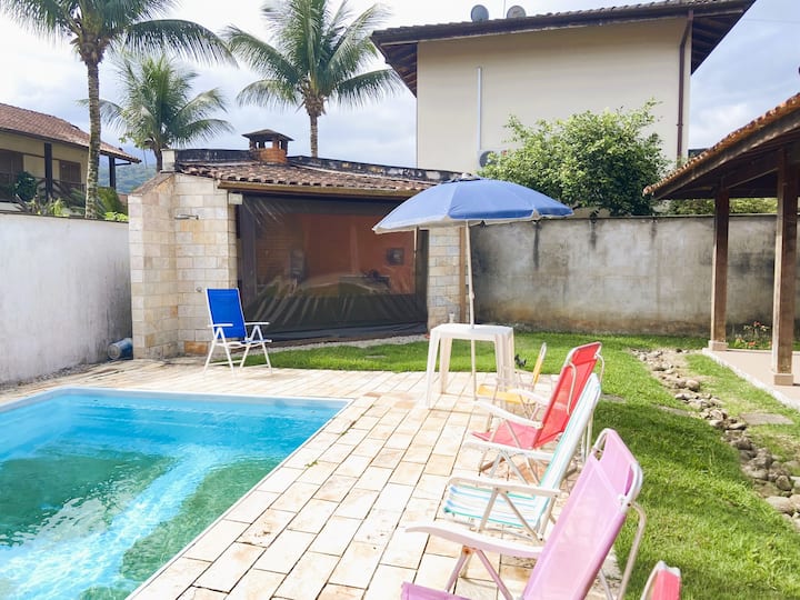 Ubatuba, Casa Em Condomínio Lazer E Segurança. - Ubatuba