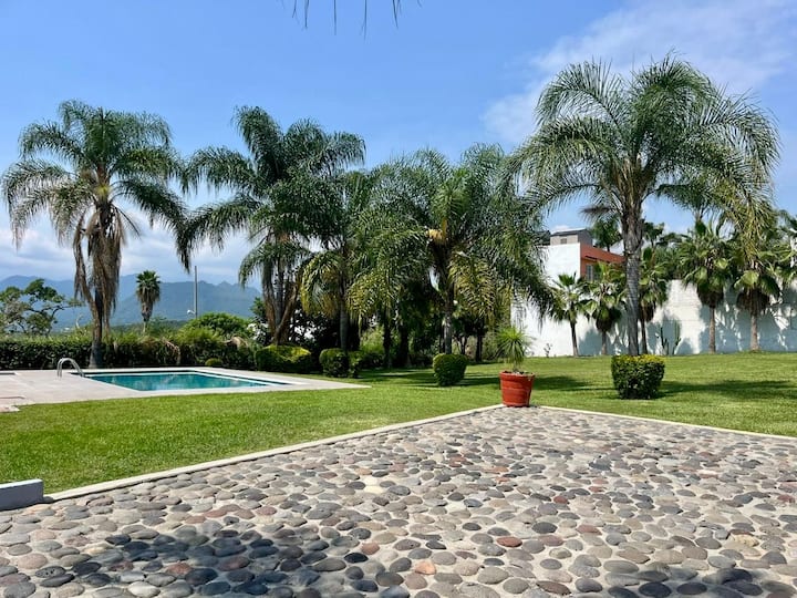 Casa Con Alberca Privada Y Jardín Gigante - Oaxtepec