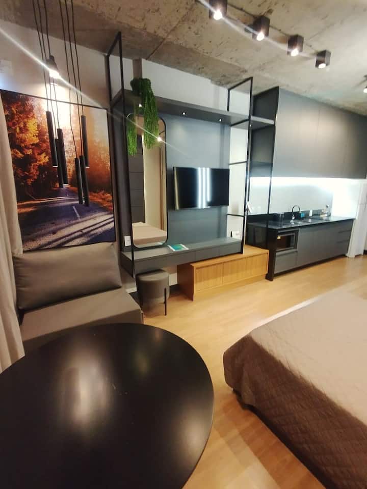 Lindo Studio Mobiliado Completo Biopark - Toledo - Toledo