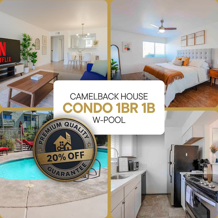 Chic 1br Getaway W/ Pool – Steps From Mall & Bars - Scottsdale, AZ