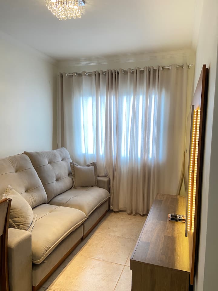 Lindo Apartamento Para 5 Com Garagem - Itabira