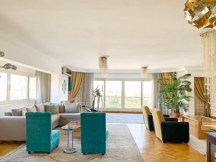 The Elysian 3bdr Shooting Star @Dokki Bygreen - 카이로