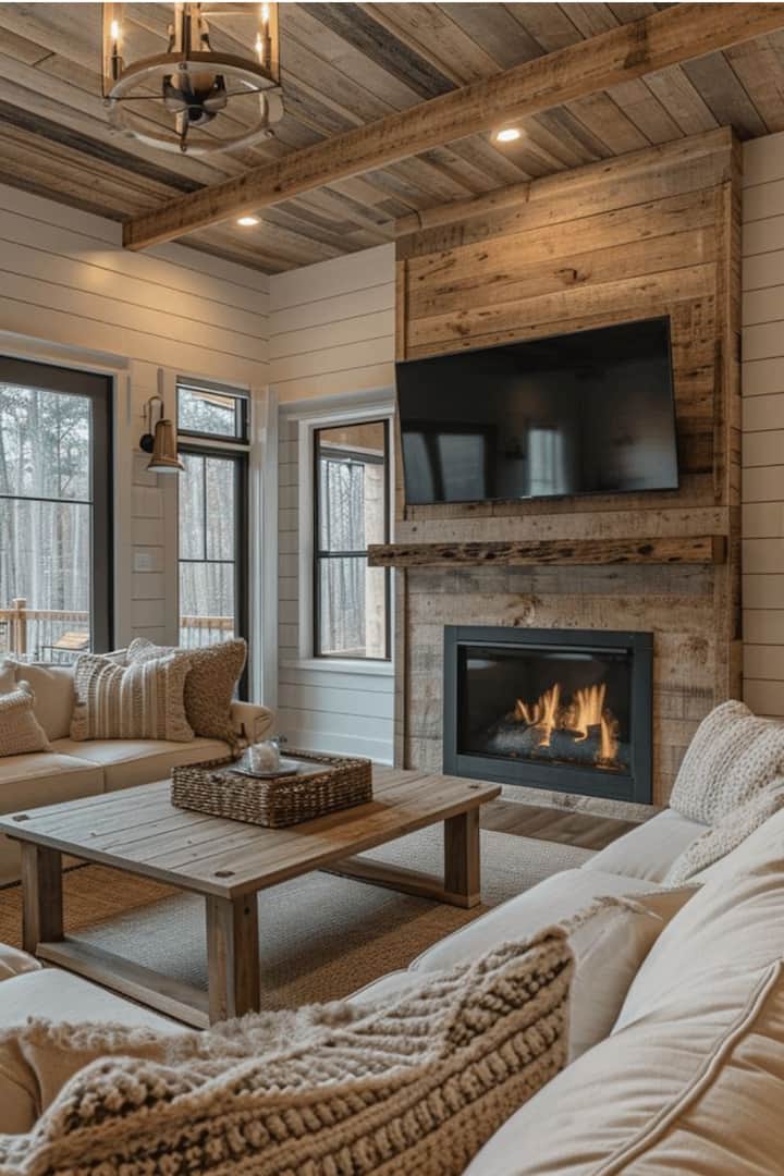 Cozy Cabin Feel In A Modern Wooden Home - Cavite City