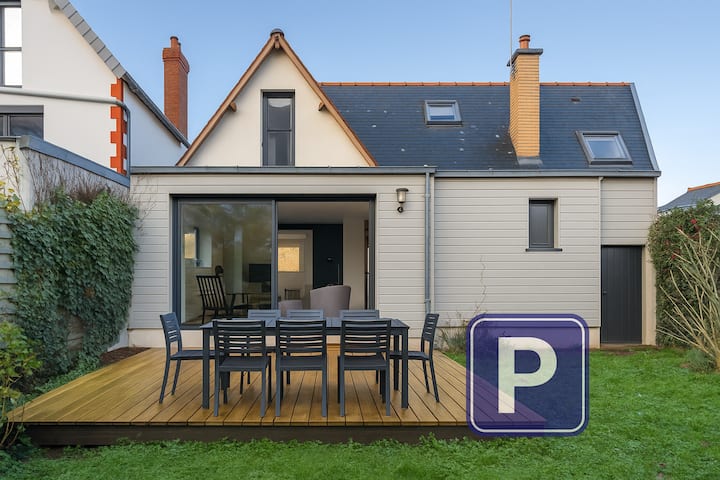 Maison Avec Garage Et Jardin - Rennes