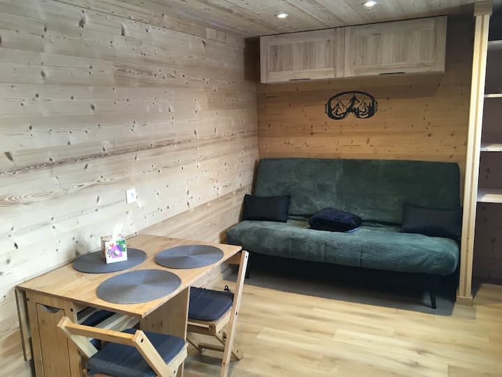 Studio Cosy Au Pied Des Pistes - Saint-François-Longchamp