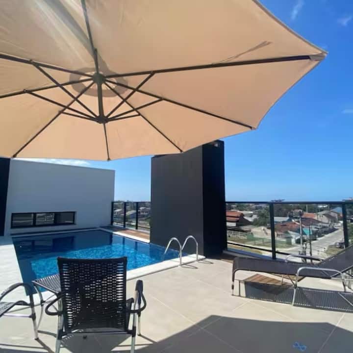 Apartamento No Térreo E Piscina No Terraço - Matinhos