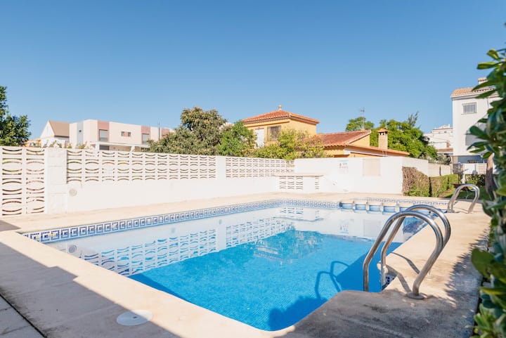 Casa Cerca De La Playa Con Barbacoa Y Piscina - Gandía
