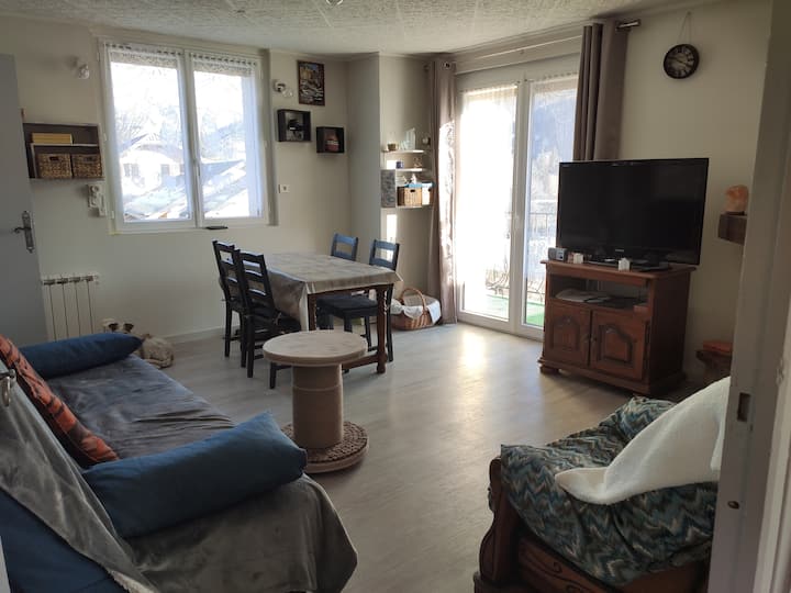 T3 4/6 Pers – Jardinet Garage Et Vue Panoramique - Barcelonnette