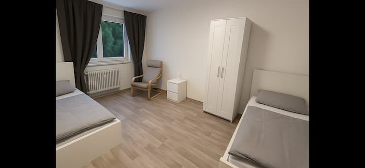 Nice 2 Bedroom Apartment, 4beds Maintal/frankfurt - Maintal