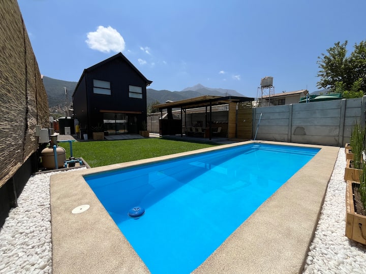 Moderna Casa De Campo, Granizo, Olmué. - Quillota