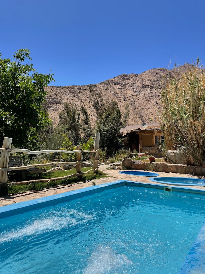 Cabaña Garza - Nidos De Alcohuaz - Elqui