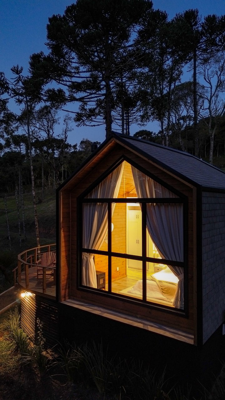 Um Refúgio No Coração De Urubici.
Chalé Araucária - Urubici