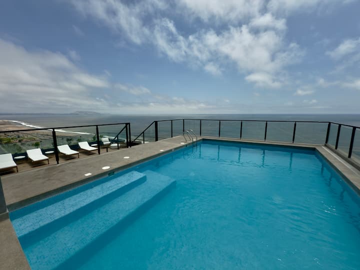 Dpto. Nuevo Con Piscina Y Gimnasio En San Miguel - Callao