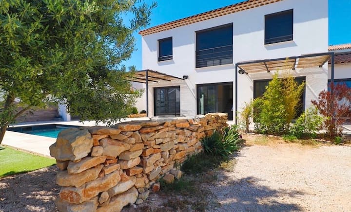 Villa Provençale Contemporaine Avec Piscine - Cassis