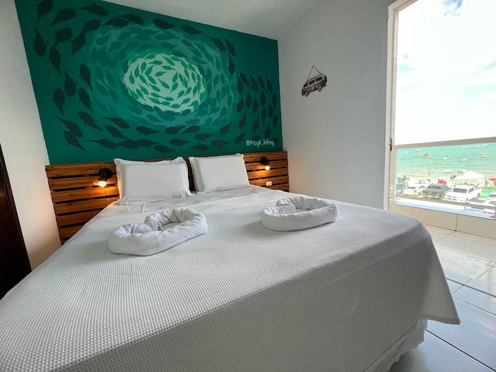 Flat Família Pé Na Areia Em Maragogi - Maragogi