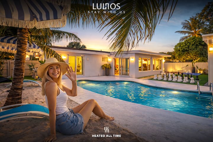 Tropical Paradise/billard/playground & Heated Pool - Cutler Bay, FL