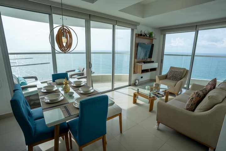 An Apartment In Cartagena In Front Of The Beach - Cartagena, Colombia