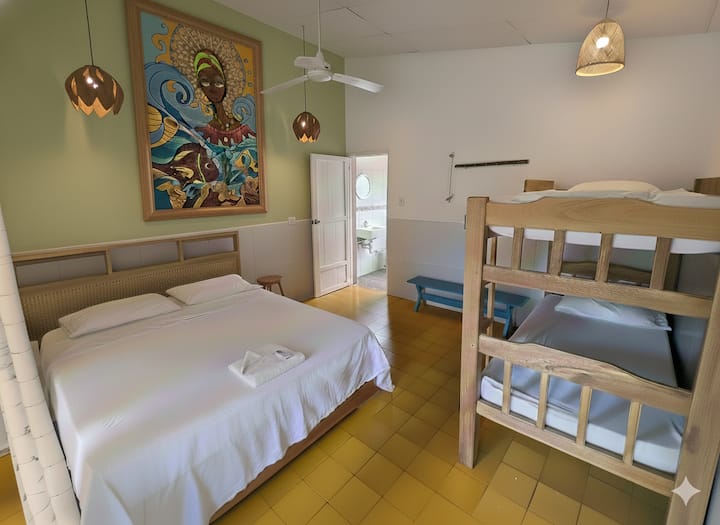 Mar Amar Maison de plage. Chambre jusqu'à 5 pers. - Cabanes à louer à ...