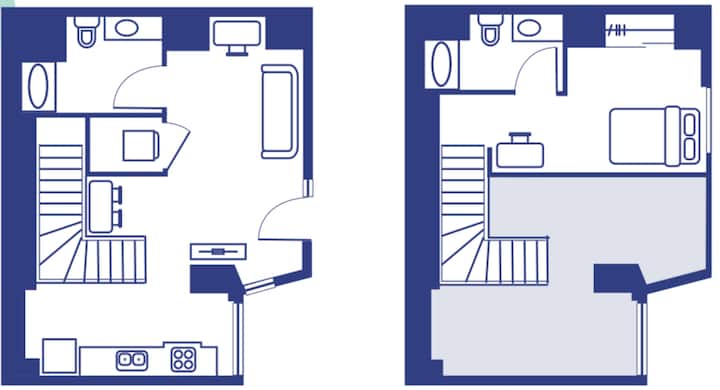 1 Bedroom 2 Bathroom Townhouse - Madison, WI