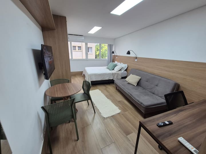 Apart Consolação A 100m Metrô Wifi 1km Mackenzie - São Paulo