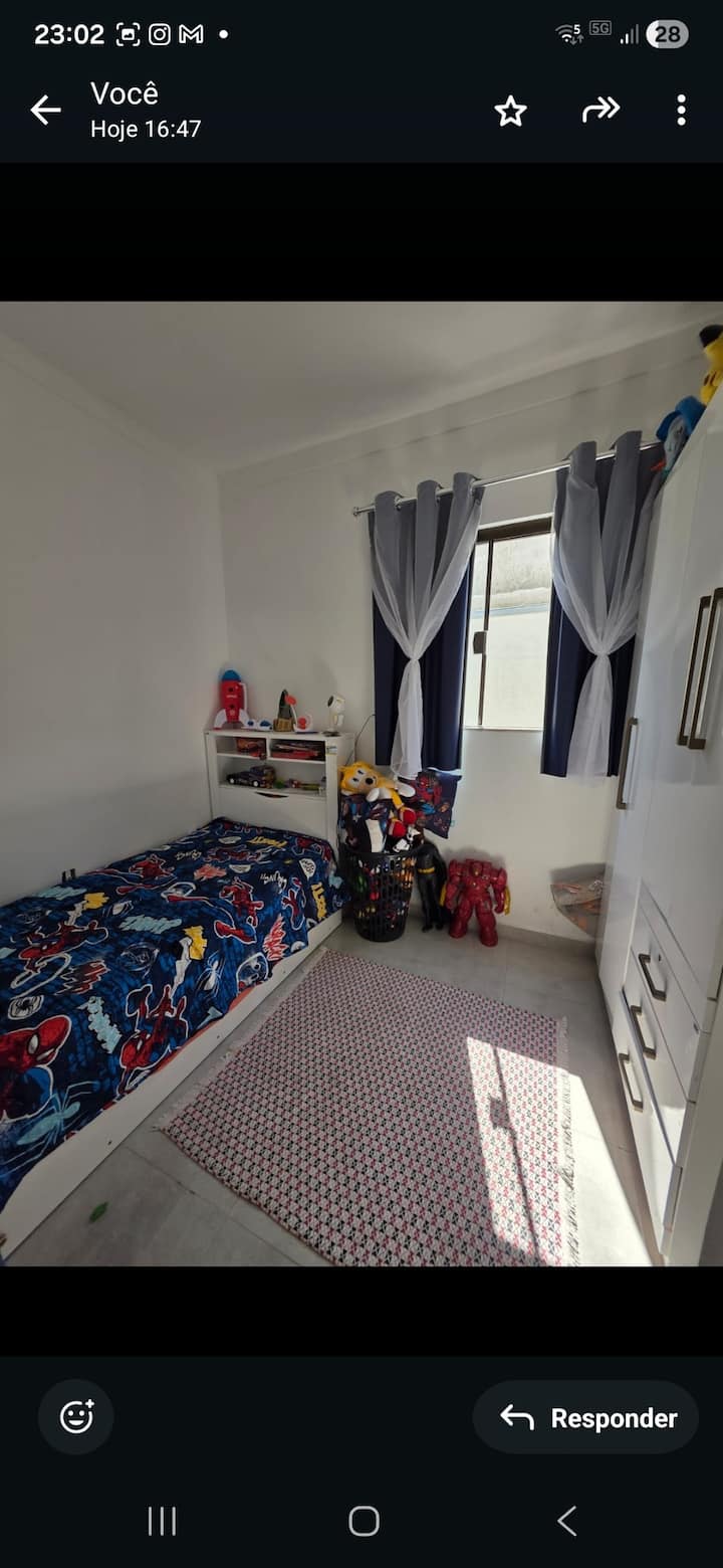 Quarto Privativo, Com Banheiro Exclusivo - Pouso Alegre