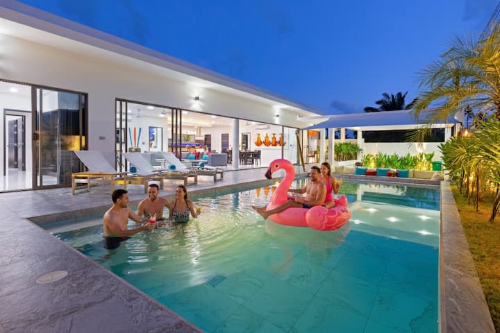 Villa 4ch Luxe Avec Piscine Privée - Karon Beach