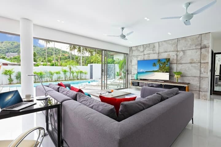 Villa 4ch Luxe Avec Piscine Privée - Phuket