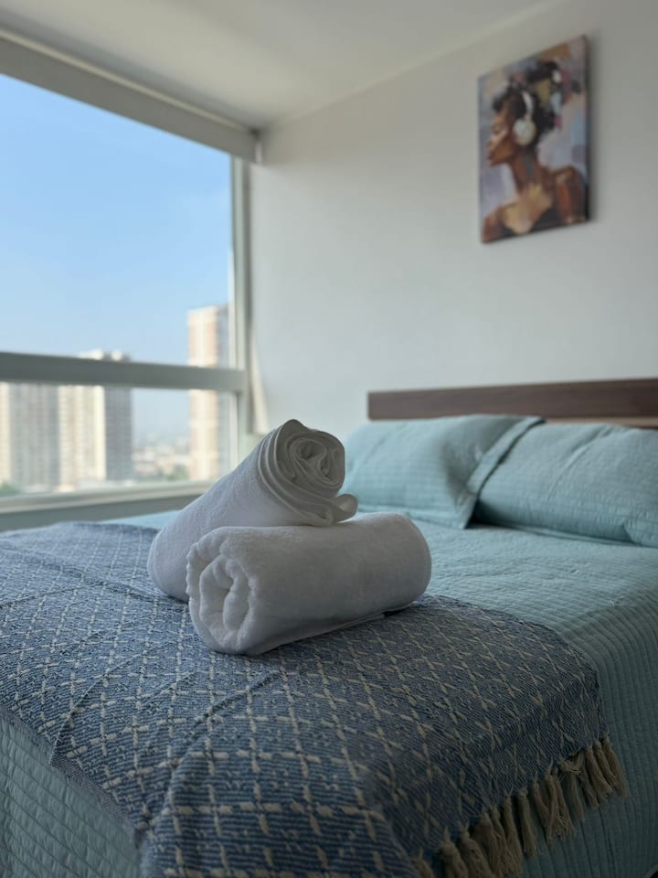 ÑUñoa|piscina|aire Acondicionado|toallas|gym|wifi - Province de Valparaíso