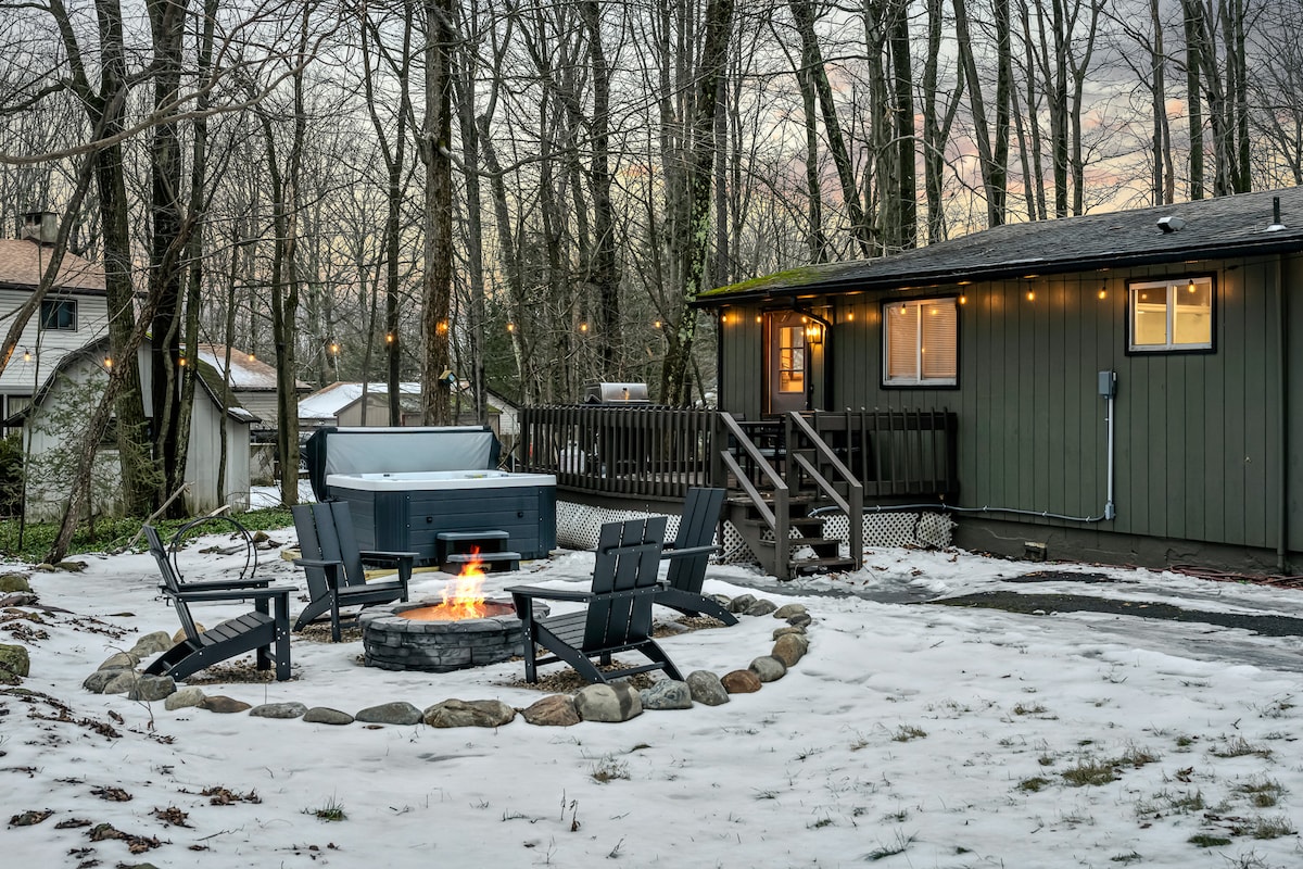 Sutton Sage Cabin - Blockhütten zur Miete in Pocono Summit ...