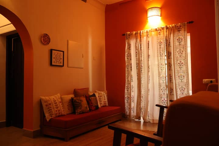 Ecostay Villa | 3br - Garden & Rooftop - 3 Beaches - Varkala