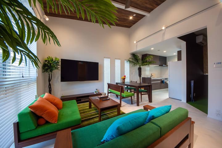 5 Private Rooms, Ideal For 7 Guests, Up To 12 ! - 宮崎県