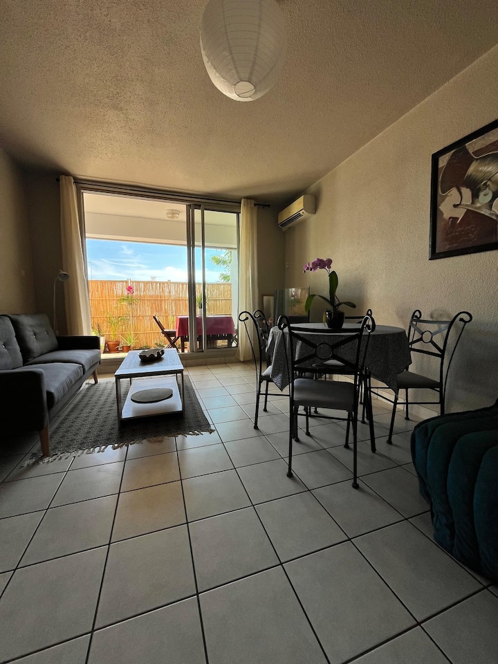 Joli Studio St Gilles Les Bains Emplacement Idéal - Saint-Gilles les Bains