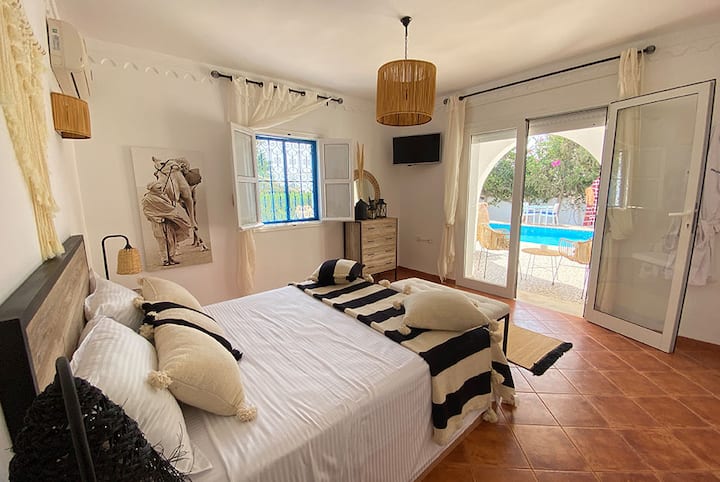 Villa Calma, Loft Aicha
2 Chambres, Tezdaine - Djerba