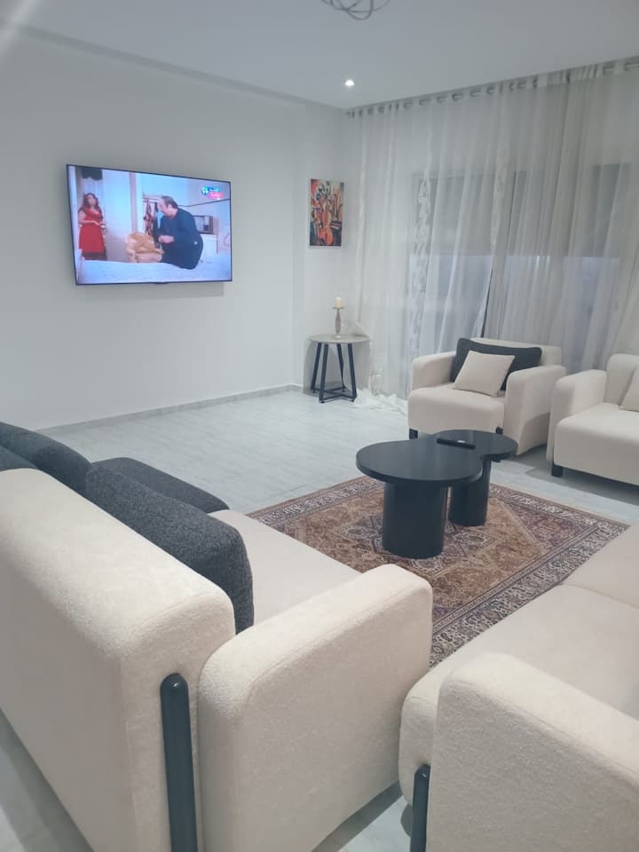 Villa Moderne Et Lumineuse Avec Piscine Privée. - Túnez