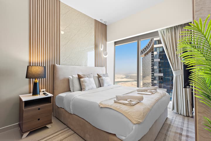 Desert Key Lavish Living In Gate Tower: Pool & Gym - Abu Dabi