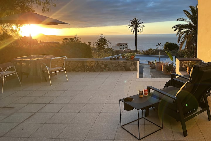 Villa Tres Palmeras - Spectacular View Of The Sea - Teneriffa