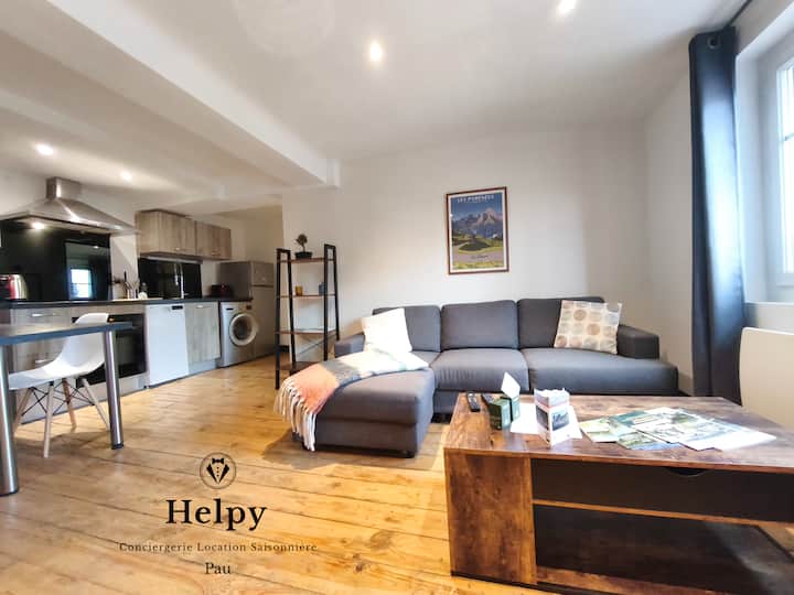 Appartement Cosy-2 Chambres-5mn Des Halles - Pau