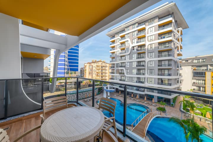 ŞıK & Konforlu 1+1• Lüks Rezidans• 3.kat - Oba